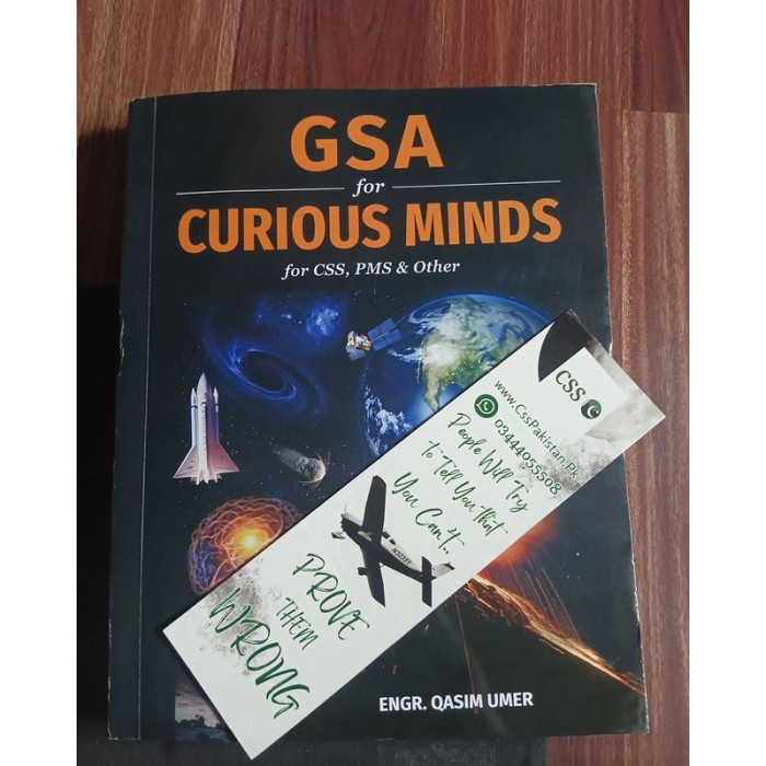 General Science and Ability GSA for Curious Minds by Engr. Qasim Umer
