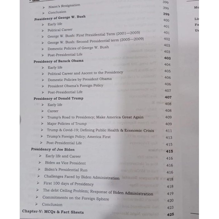 History of The United States of America USA by Farhan Ali & Adnan Badar NOA