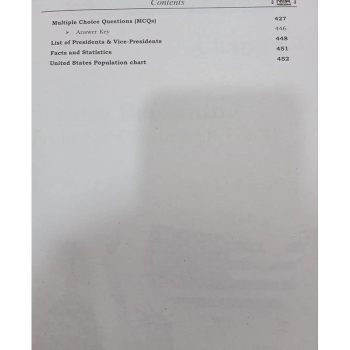 History of The United States of America USA by Farhan Ali & Adnan Badar NOA