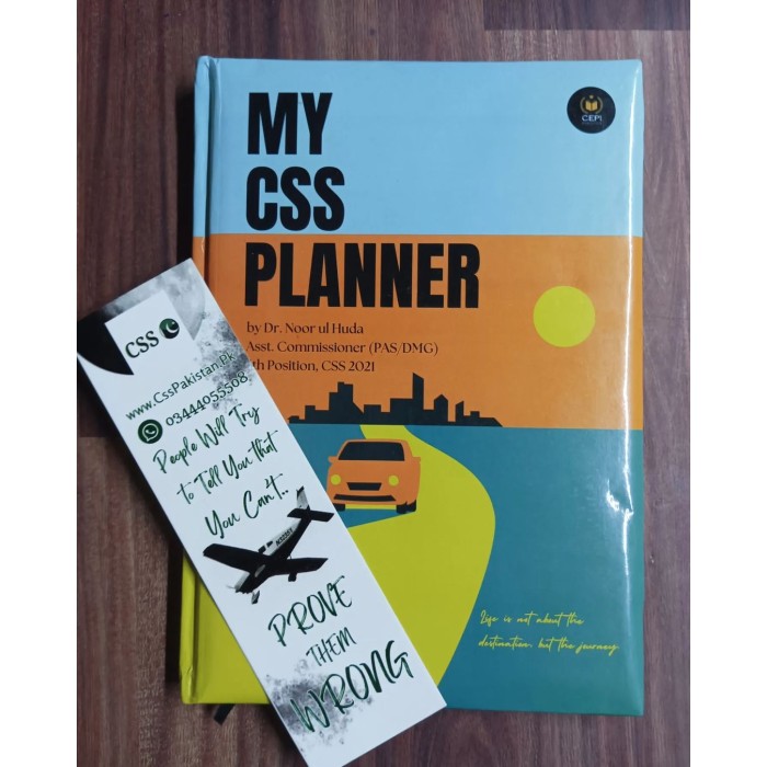 My CSS Planner by Dr. Noor-ul-Huda CEPI