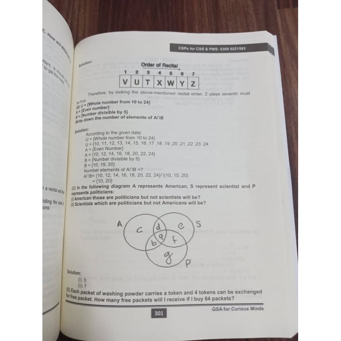 General Science and Ability GSA for Curious Minds by Engr. Qasim Umer