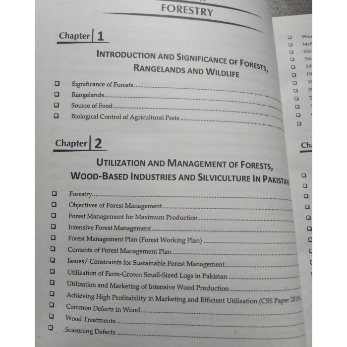 Agriculture and Forestry by Dr. Tasawar Abbas Basra JWT