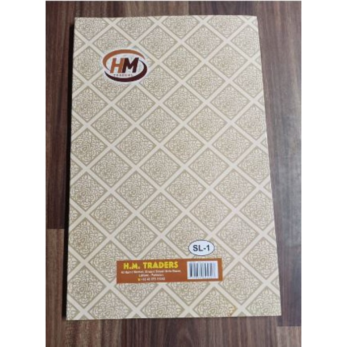 Register# SL-1: Ring Binding Narrow Line Register 160 Pages