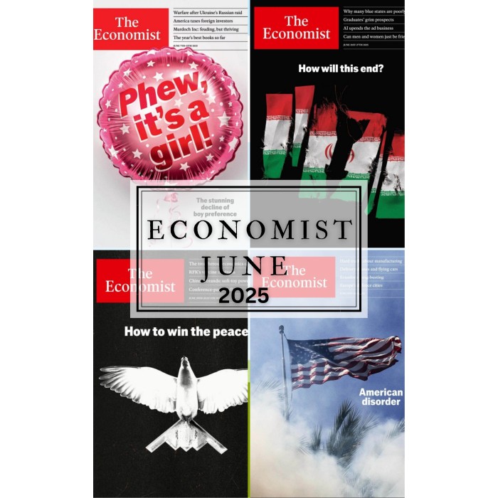 The Economist Monthly Latest Magazines June 2025